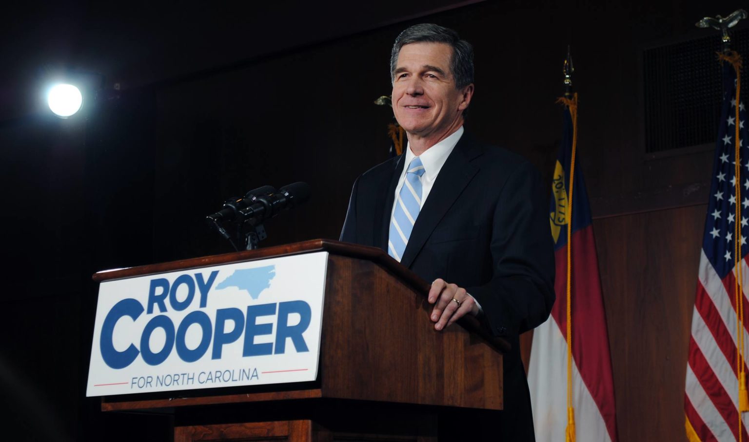 Former NC Governor Roy Cooper Joins High-Stakes Senate Battle