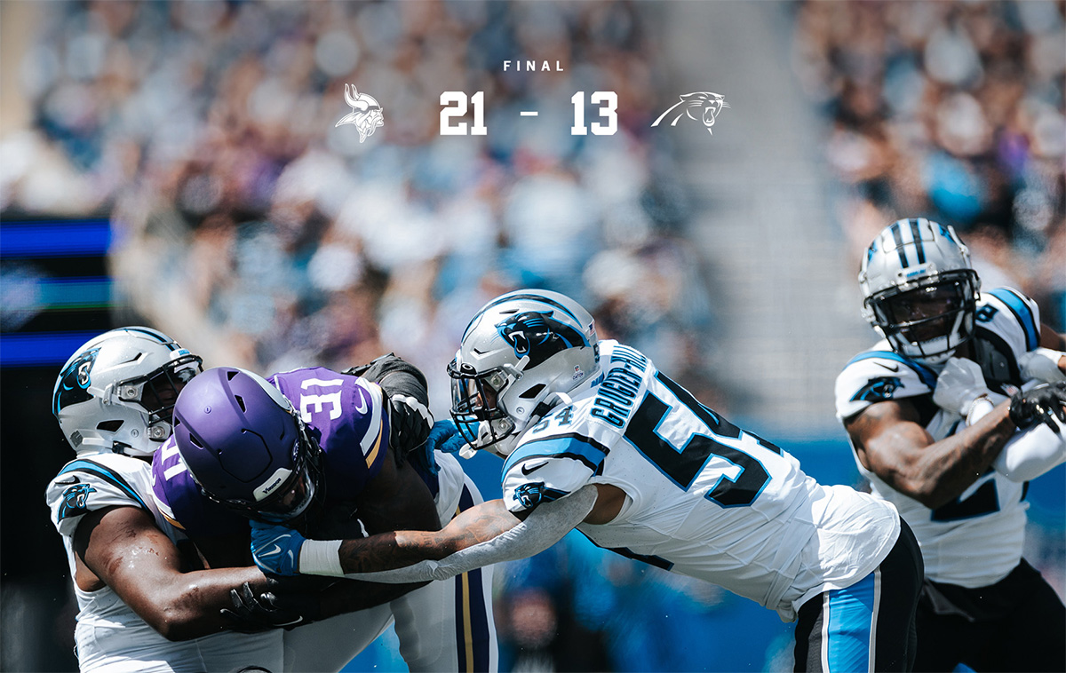Record-Breaking Return Not Enough: Panthers Lose to Vikings To Go 0-4 ...