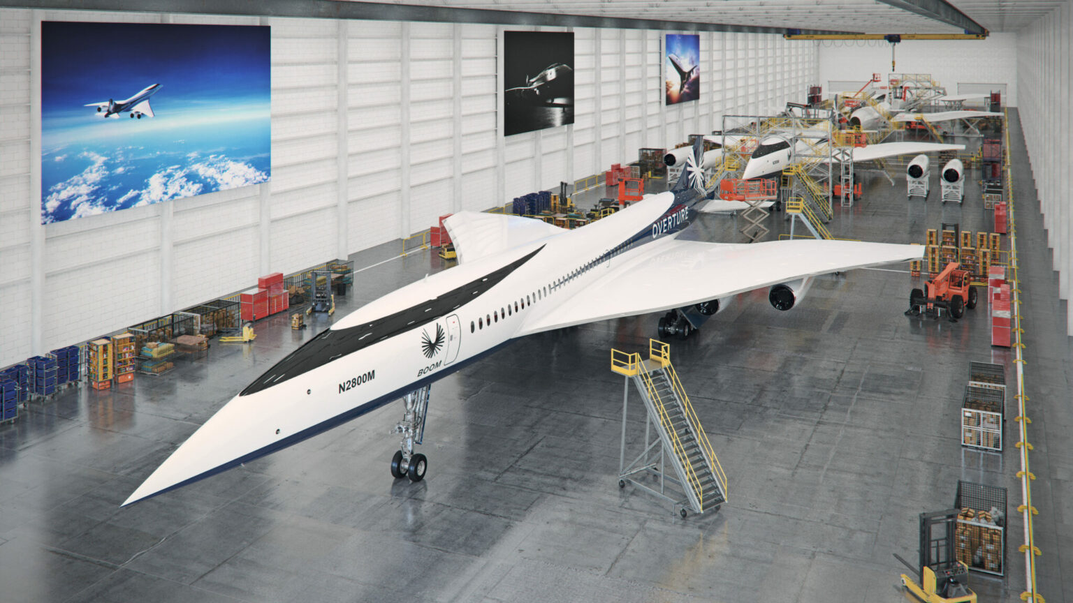 Boom Opened America's 1st Supersonic Commercial Plane Factory