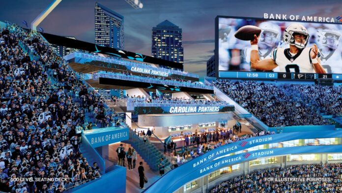 Tepper and Charlotte's New $1.2 Billion Bank of America Stadium