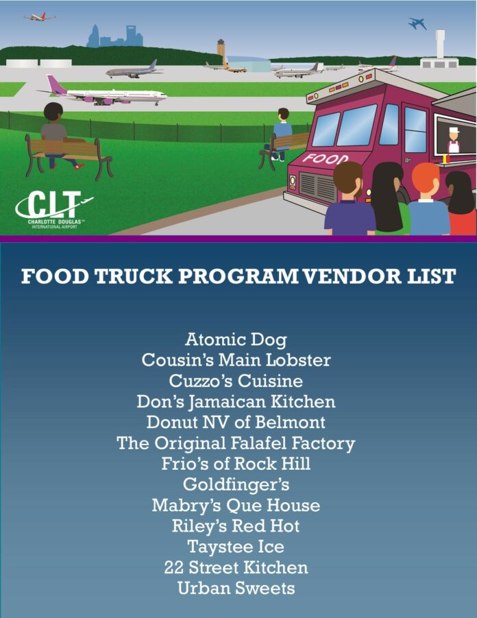 CLT Airport Overlook Just Announced Plans To Bring In Food Trucks