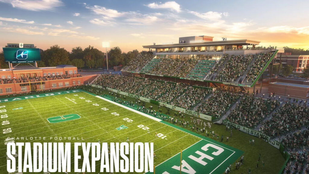 Charlotte Sets Groundbreaking Date for $70 Million Stadium Expansion