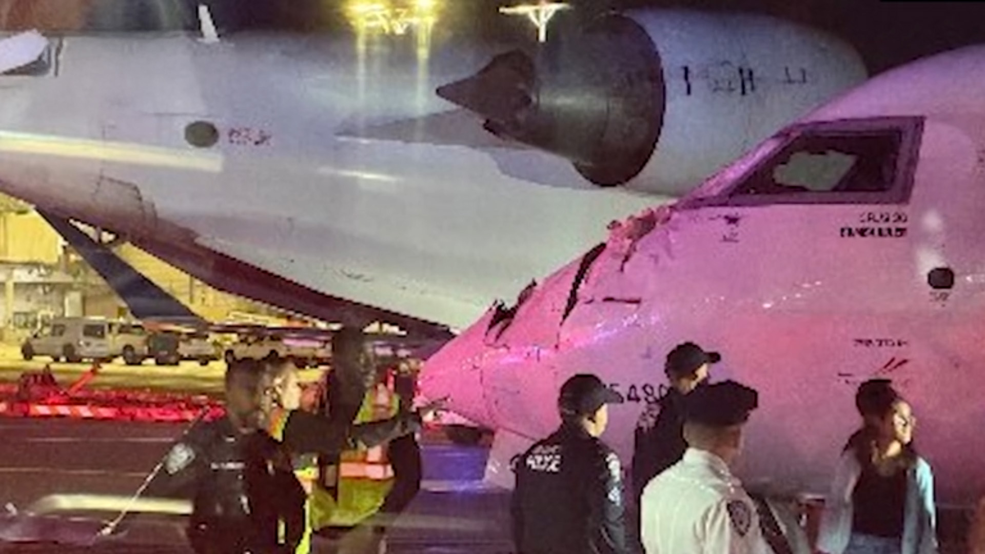 Charlotte Flight Collides With Delta Jet - Passenger Hospitalized