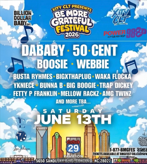 Busta Rhymes, DaBaby, and 50 Cent Coming To CLT For The Summer’s ...