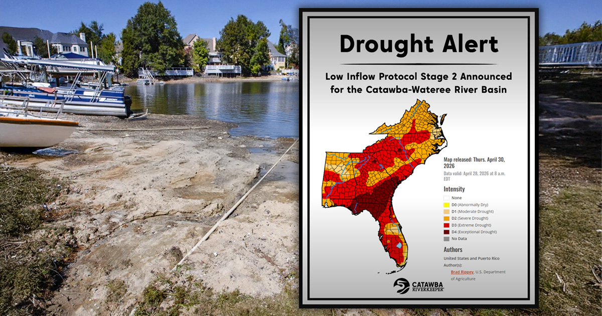 Charlotte Announces New Water Restrictions and Fines as Drought Worsens